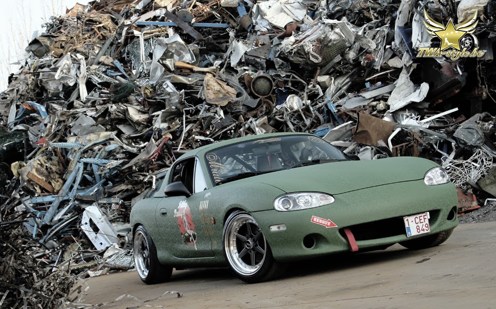 JDMbits: Super Cool Miata From Belgium!